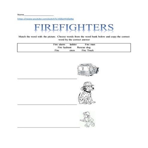 Fire fighters document with link | DOCX