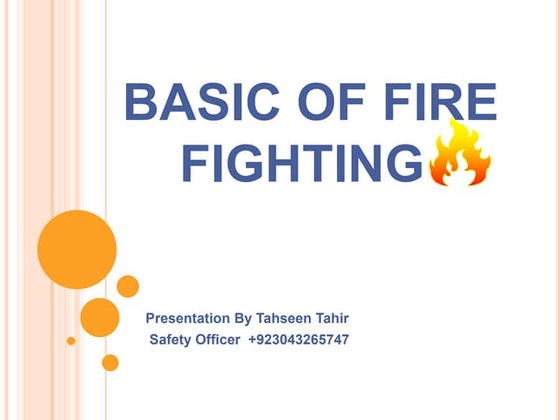 Fire safety basics | PPT