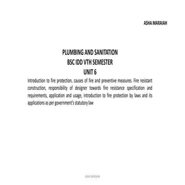 Fire fighting notes detailing of how the Fite fighting system is used | PPT