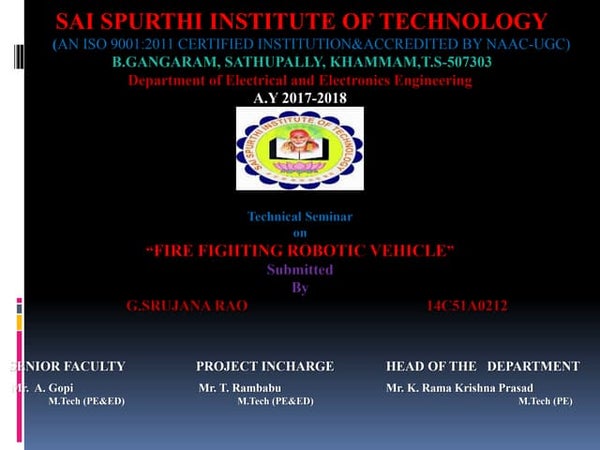 Fire Fighting Robot Using Arduino 8028