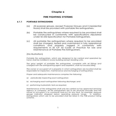 Fire fighting system | PDF