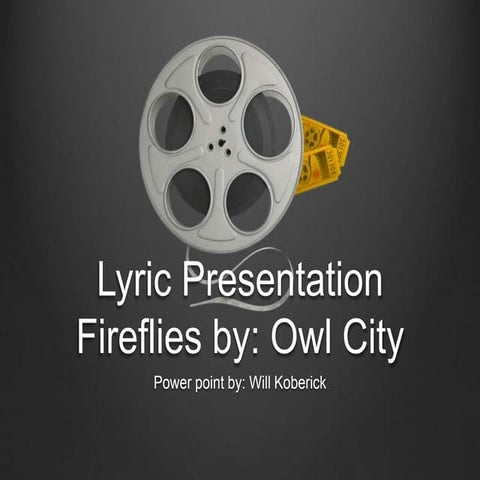 Fireflies english powerpoint!!! | PPTX