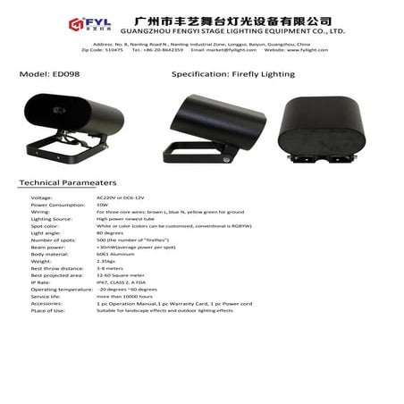 Firefly lighting | PDF