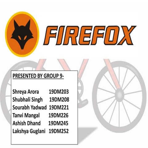 Firefox Bikes | PPTX