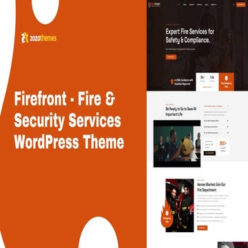 🌐 Firefront - Fire & Security Services WordPress Theme 🛡️ | PPT