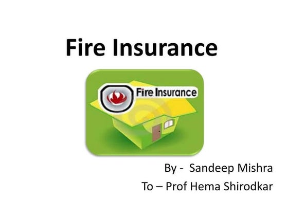 Law of insurance | PPT
