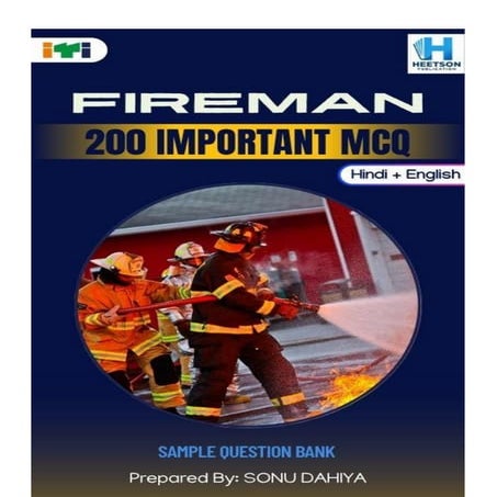 Fireman Question Paper ITI NIMI Question Bank MCQ Book Free | PDF