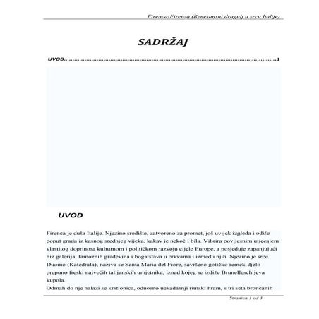 Firenca firenze -hr | DOC