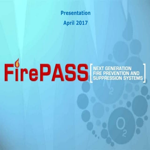 FirePASS - oxygen reduction fire prevention system | PPTX