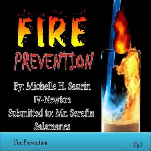 Fire Prevention | PPTX