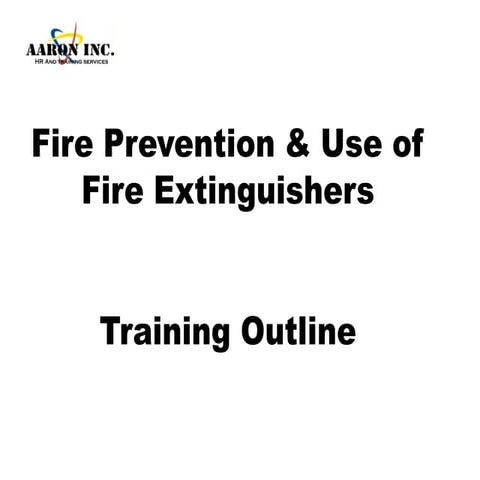 Introduction to Fire and Safety Management | PDF