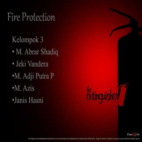 Fire protection | PPT