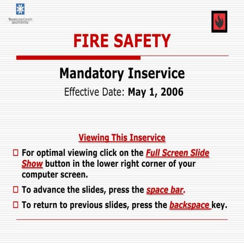 Fire safety | PPT