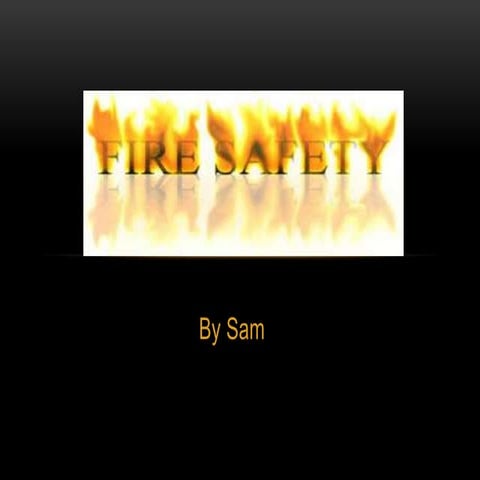 Fire safety | PPT