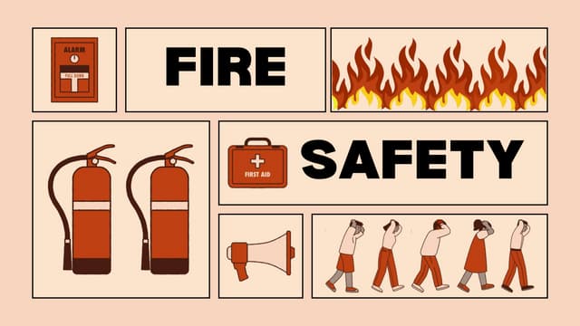 Fire Safety | Ppt