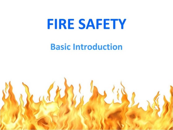 Fire prevention.ppt