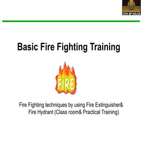 fire SAFETY BASICS.ppt
