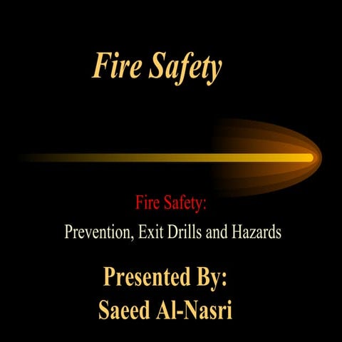 Firesafety By Saeed | PPS