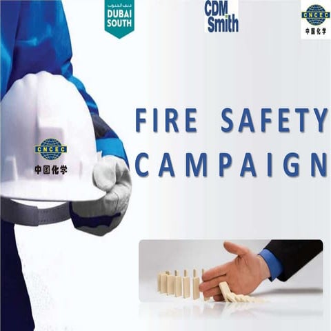 Construction Site Based Fire Safety Campaign | PPTX