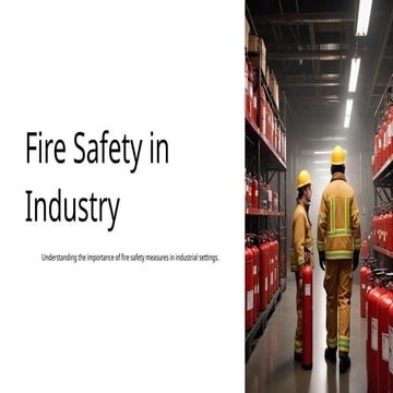 Fire Safety in Industry training summery .pptx