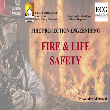 Fire safety lecture- FLS- 1st Lectures 0 | PDF