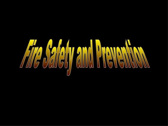 Fire extinguisher and fire preparedness (Tagalog) | PPT