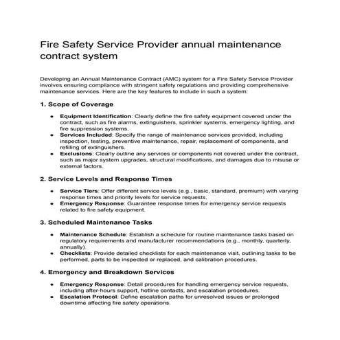 Fire Safety Service Provider annual maintenance contract system.pdf