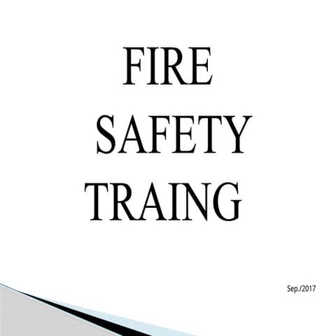 fire safety training presentation. powerptx | PPTX