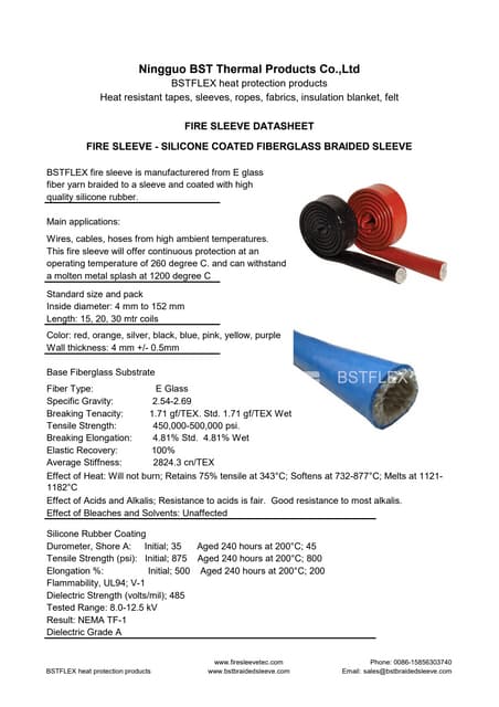 Techfluid BOP Fire-Rated Hose | PDF