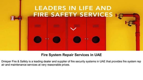 Fire Safety Equipment Suppliers UAE | PPT