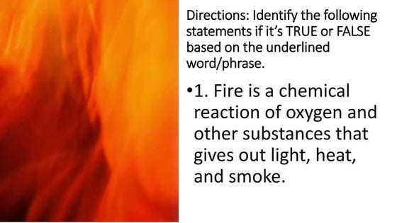 Chemistry of fire and arson investigation | PPTX | Chemistry | Science
