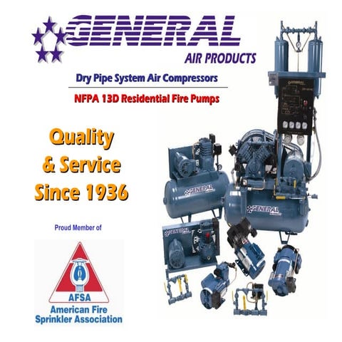 Complete Product Line - General Air Products Fire Protection Division | PPT