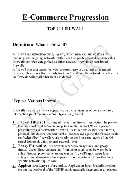 ManageEngine Firewall Analyzer training | PPTX