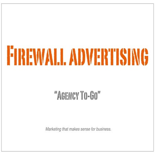 Firewall advertising