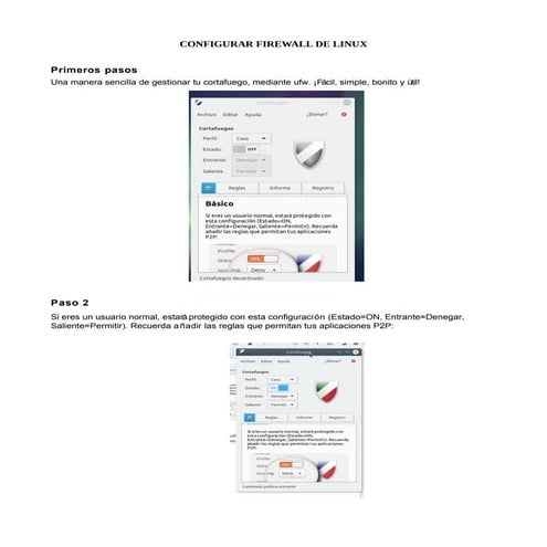 Firewall en linux | PDF