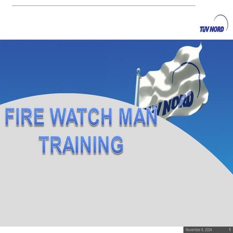 FIRE WATCH TRAINING presentation ppthygggggghvccg | PPT