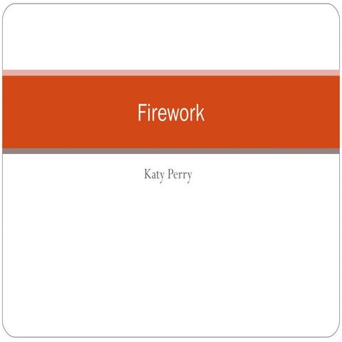 Firework | PPT