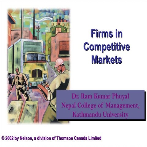 Firms in competitive market | PPT