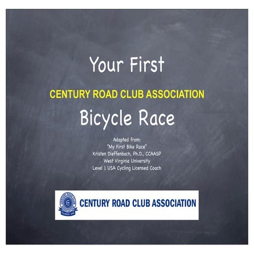 Your First CRCA Race | PDF