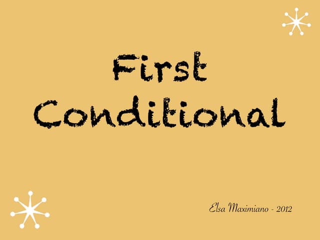 Zero conditional | PPTX