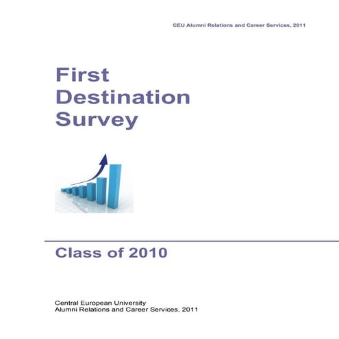 First destination-survey-class-of-2010 | PDF