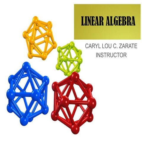 Linear Algebra | PPTX