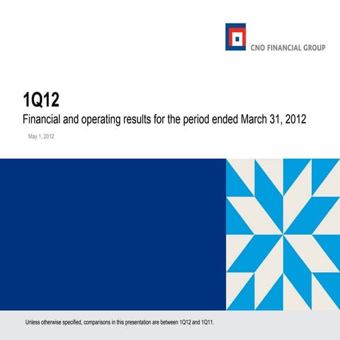 First Quarter 2012 Investor Presentation | PPT