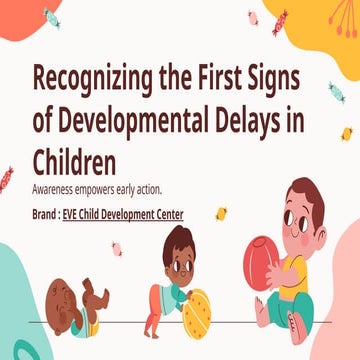 Motor Skill Delays: What Parents Should Know | PPTX