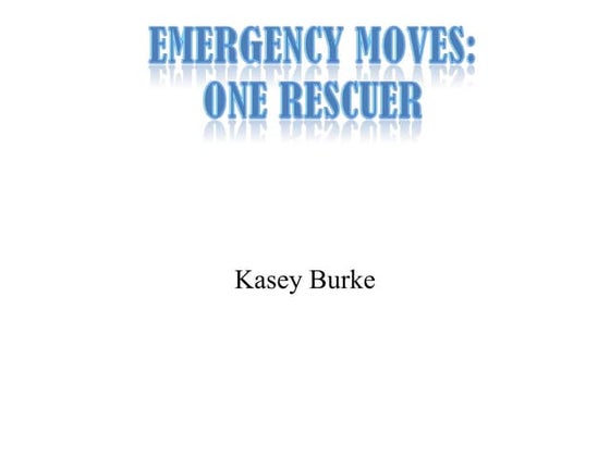 Emergency Rescue and Transfer | PPT