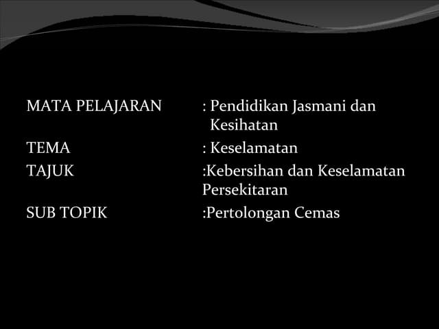 Pertolongan Cemas (First Aid) | PDF