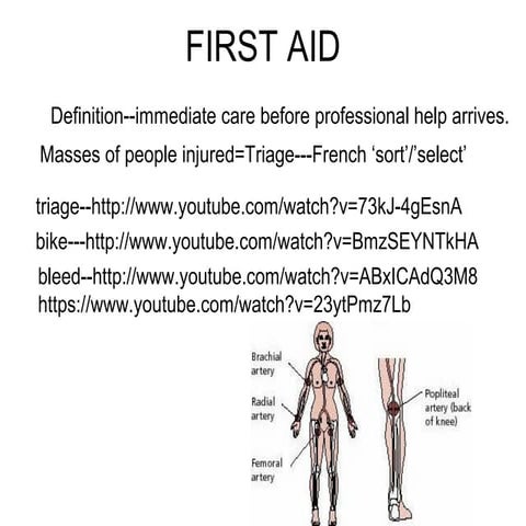 Firstaid | PPT