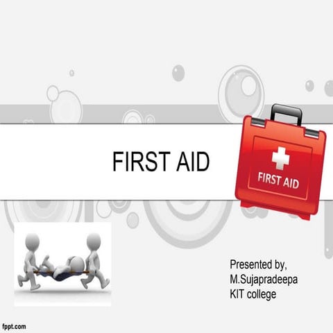 First aid powerpoint | PPT