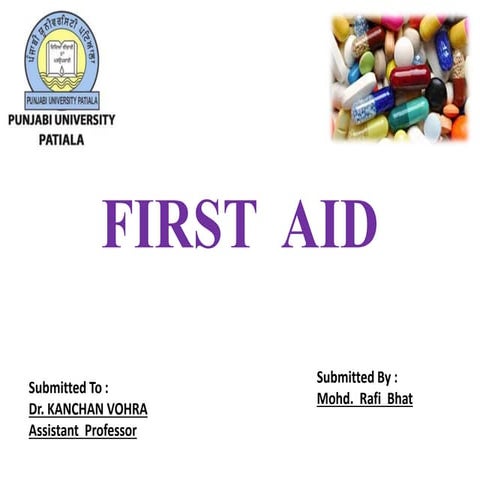 First aid | PPT