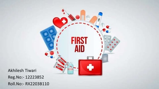 Module 1 introduction to first aid | PPT